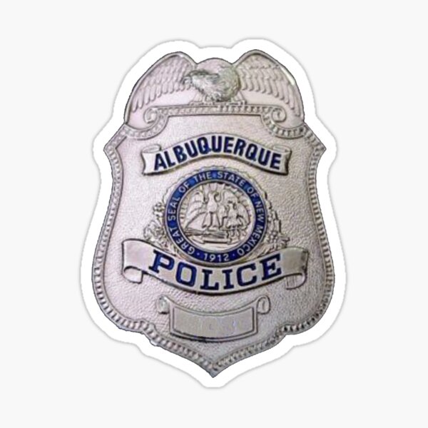 "Albuquerque Police Badge" Sticker for Sale by Lawrence Baird | Redbubble