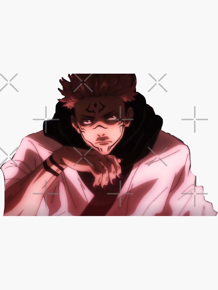 "Sukuna Sticker" Sticker by BellaReii | Redbubble