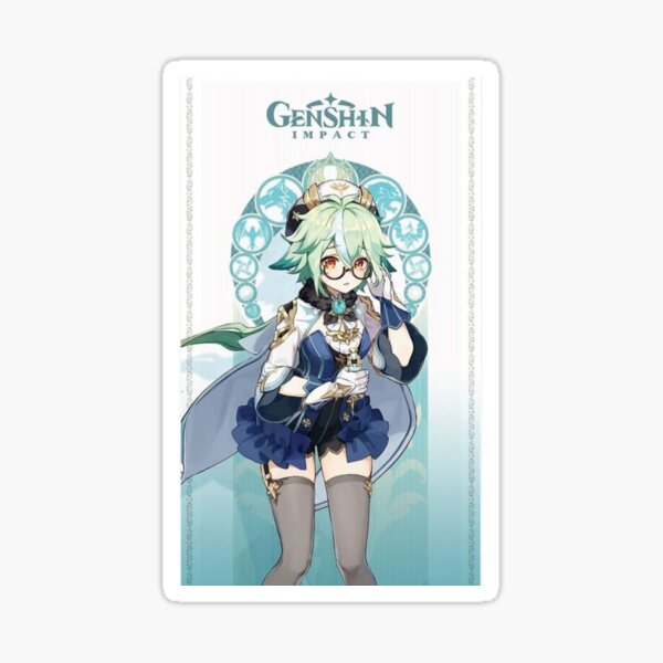 "Sucrose Genshin Impact" Sticker for Sale by Modud | Redbubble