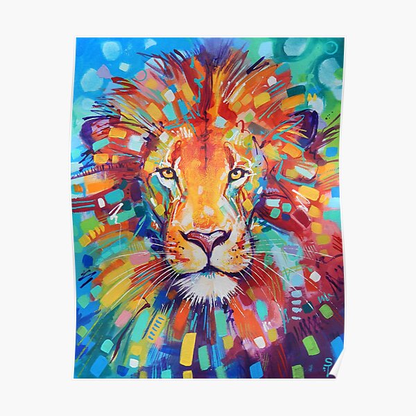 Photo & Imaging Paper Visual Arts Photography Lion painting Lion ...
