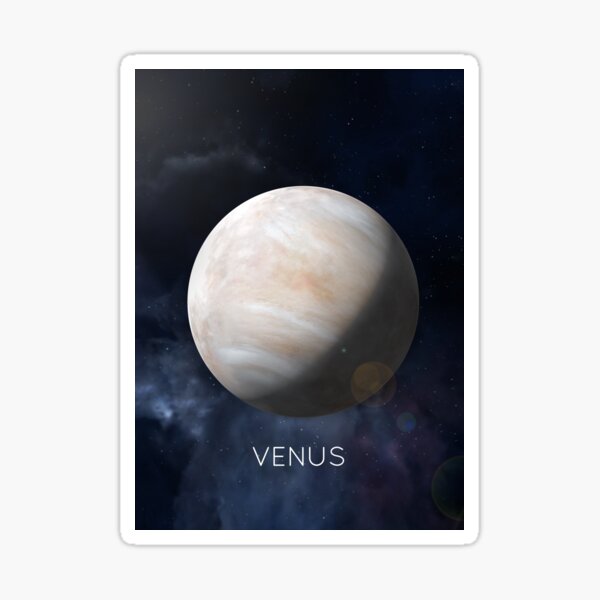 "Solar System - Venus" Sticker for Sale by TSGart | Redbubble