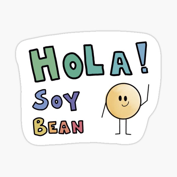 "Soybean" Sticker by Zozo-Ruppert | Redbubble