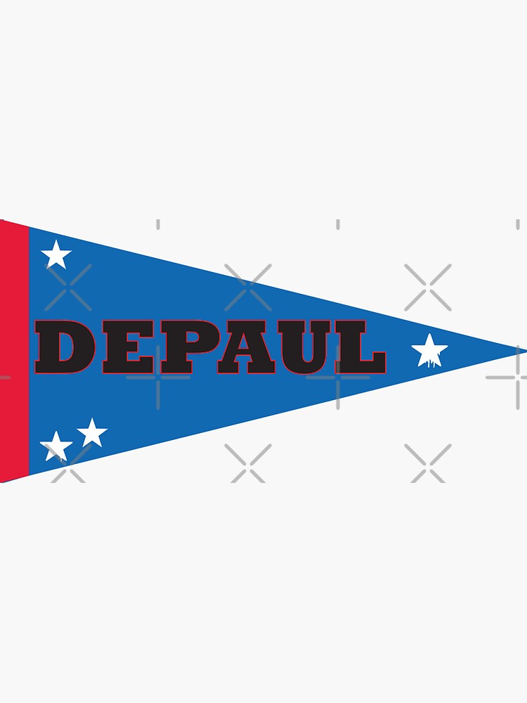 "Depaul Flag" Sticker for Sale by Stickerfy1 | Redbubble