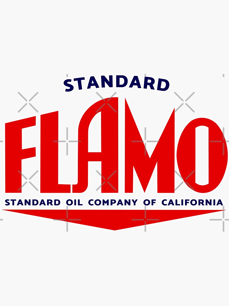 "Flamo Standard" Sticker for Sale by Bloxworth | Redbubble