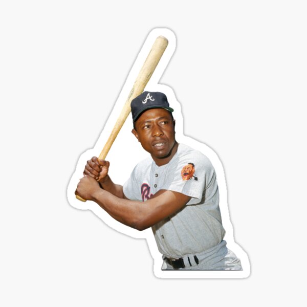 "rest in peace Hank Aaron" Sticker by A-D-TSHIRTS | Redbubble