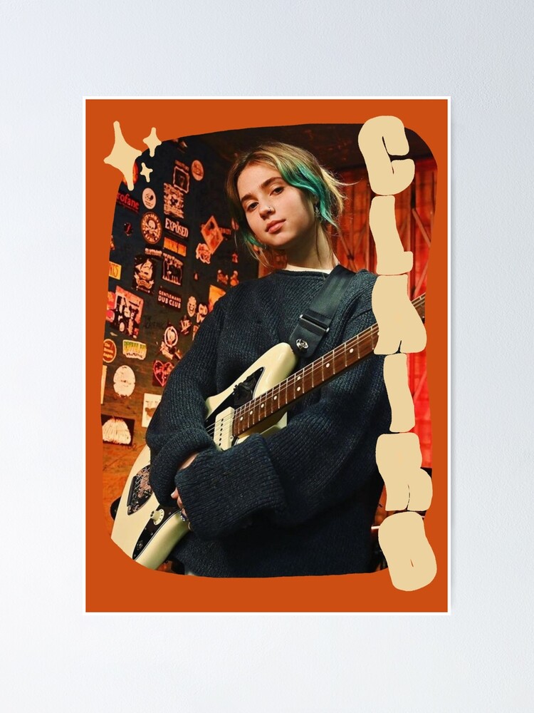 "Clairo poster (red)" Poster for Sale by supastar800 | Redbubble