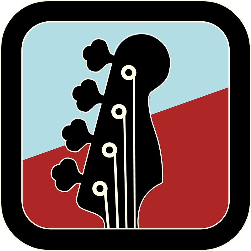 Cool Guitar Music: Stickers | Redbubble