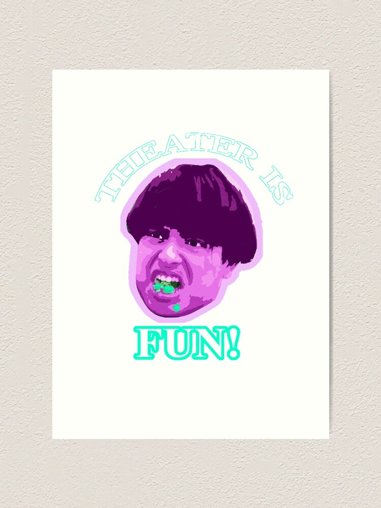 "Alex Rimmer THEATER CLASS" Art Print for Sale by Ryl3h | Redbubble