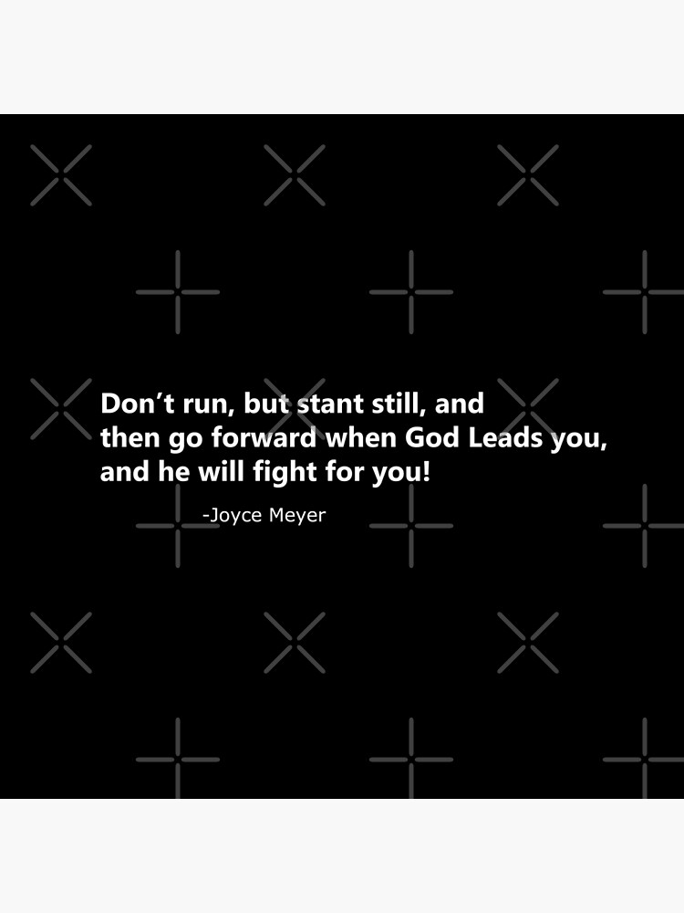 "Prayer, Bible verse, word of encouragement, Joyce Meyer quote" Canvas ...