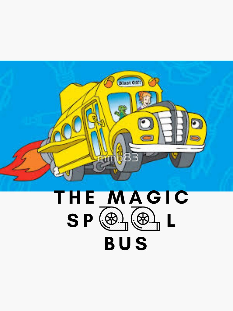 "Spool Bus" Sticker for Sale by mmb83 | Redbubble