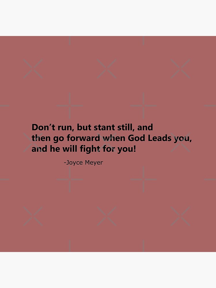 "Prayer, Bible verse, word of encouragement, Joyce Meyer quote" Art ...
