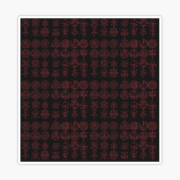 Runas Demoniacas Demon Rune Etsy Australia