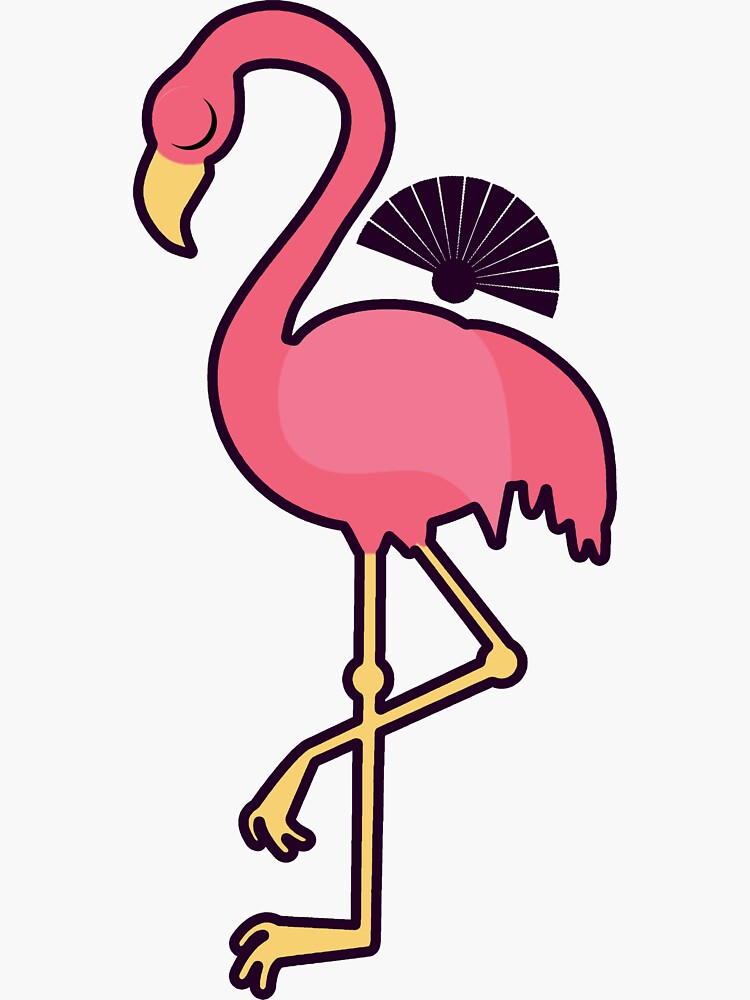"flamenco" Sticker for Sale by ahmedLaoun | Redbubble