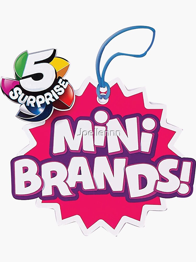 "Mini Brands" Sticker for Sale by Joellennn | Redbubble
