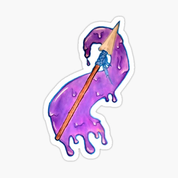 "The Spear of Alexandria" Sticker for Sale by LuckyStarr7 | Redbubble