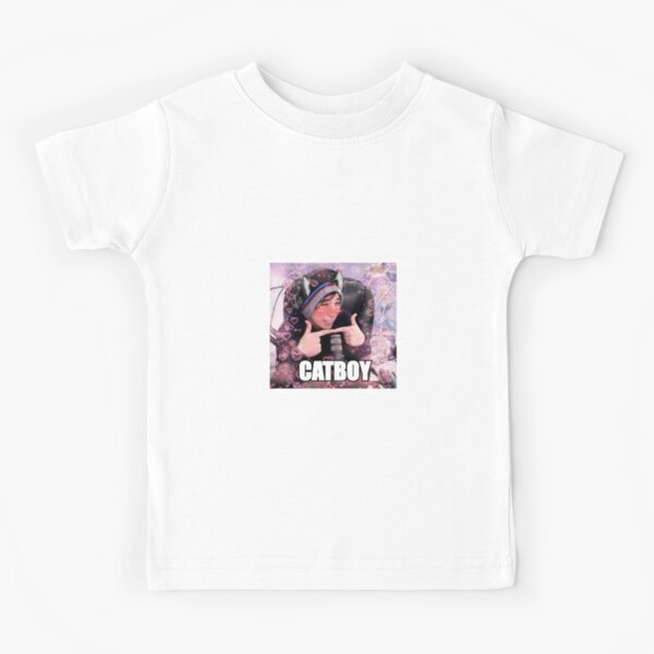 "Catboy Quackity 2.0" Kids T-Shirt by nomnomyoongi | Redbubble