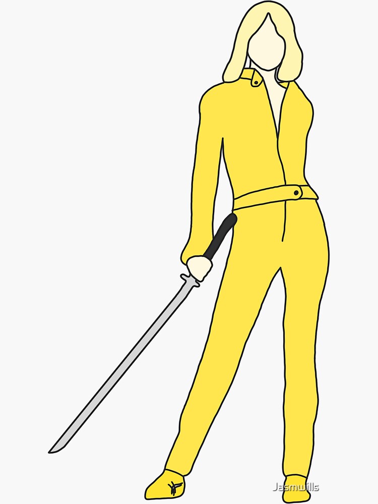 "Kill bill" Sticker by Jasmwills | Redbubble