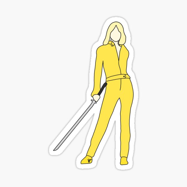 "Kill bill" Sticker by Jasmwills | Redbubble