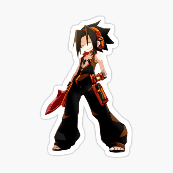 "Yoh Asakura" Sticker for Sale by HaneStore | Redbubble