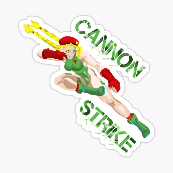 "Street Fighter Cammy " Sticker by LonsdaleKa | Redbubble