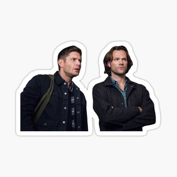 "Sam and Dean Supernatural" Sticker for Sale by natalyaka7 | Redbubble