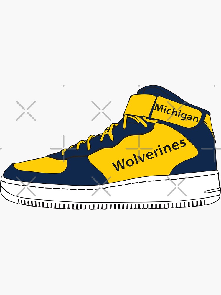 "Blue and Yellow Shoe" Sticker by Stickerfy1 | Redbubble