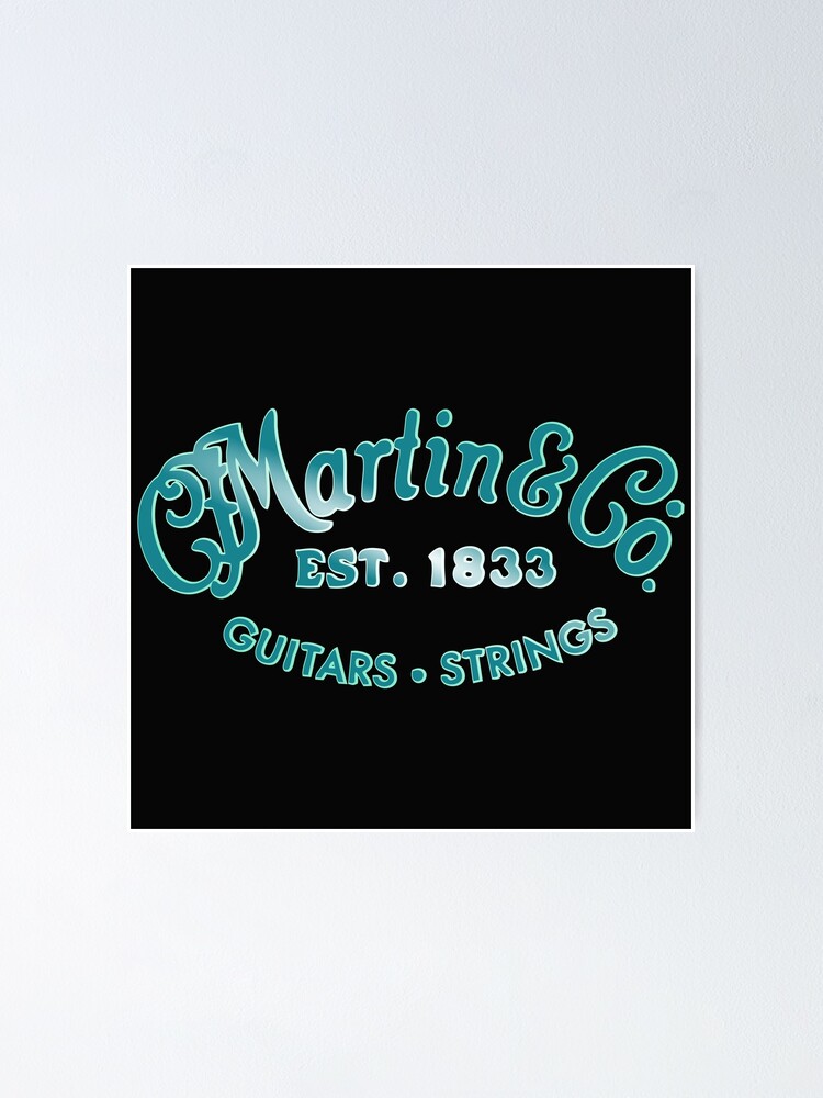 "Martin & Co Guitars Strings" Poster for Sale by BeverlyVerev | Redbubble