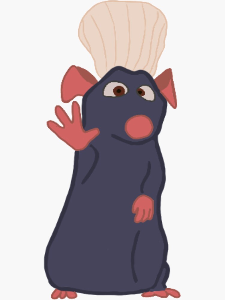 "Remy" Sticker by anjalivis | Redbubble