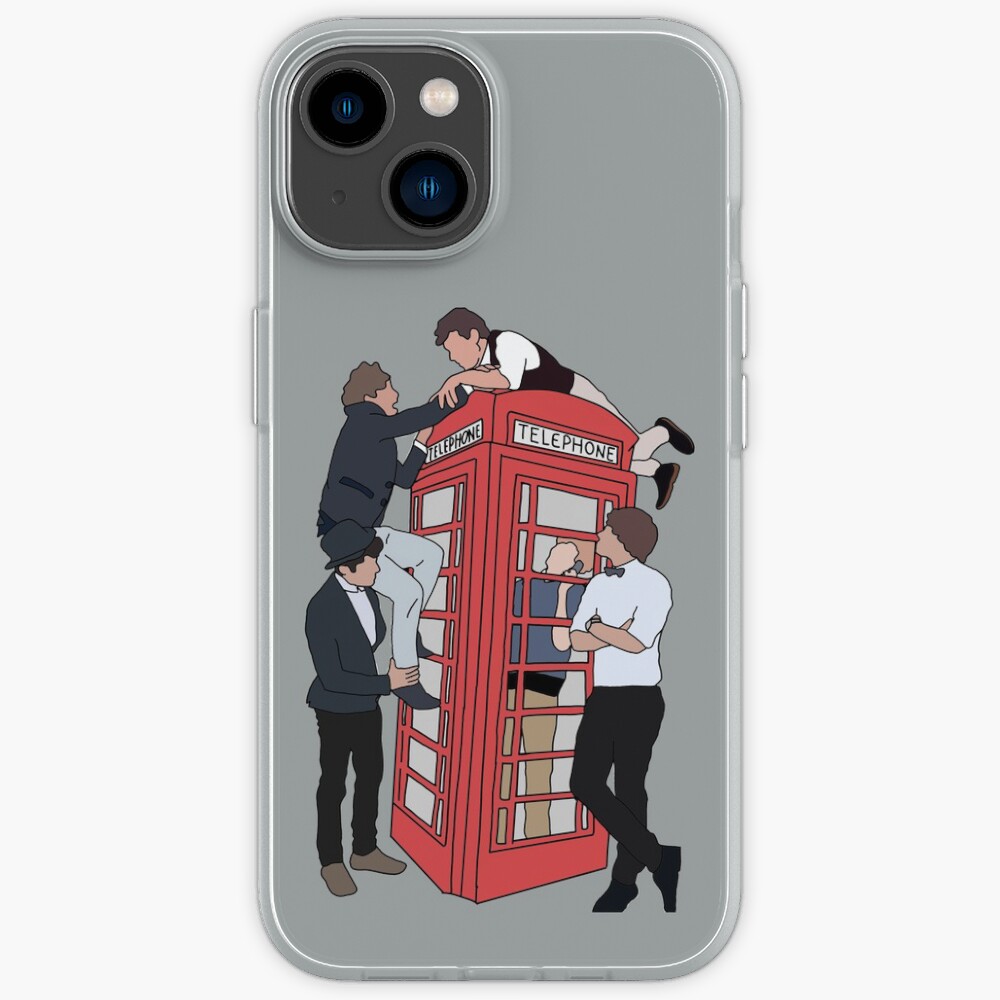 "one direction phone booth" iPhone Case for Sale by tehecaity | Redbubble