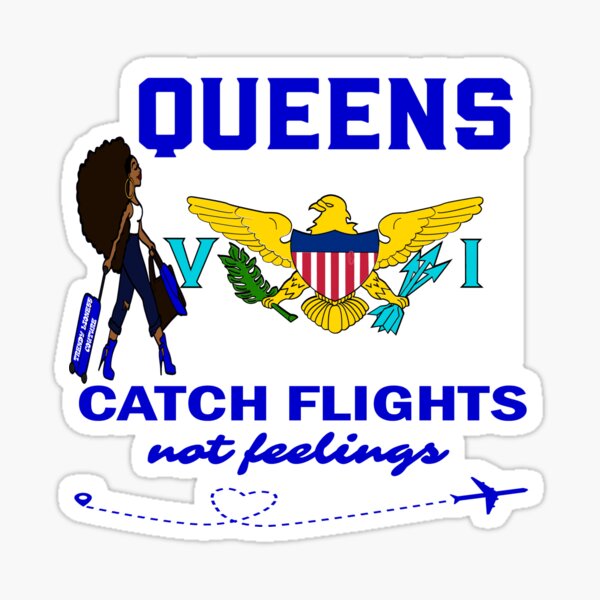 "CATCH FLIGHTS " Sticker for Sale by ROARYALT | Redbubble
