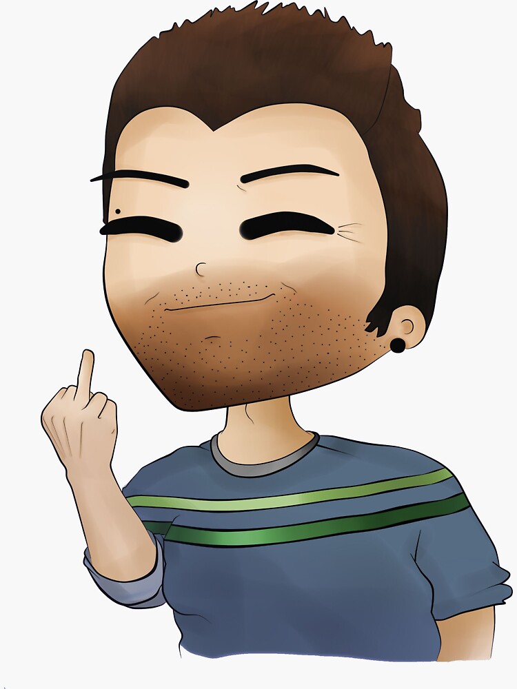 "Auron Auronplay" Sticker by diegoabero | Redbubble