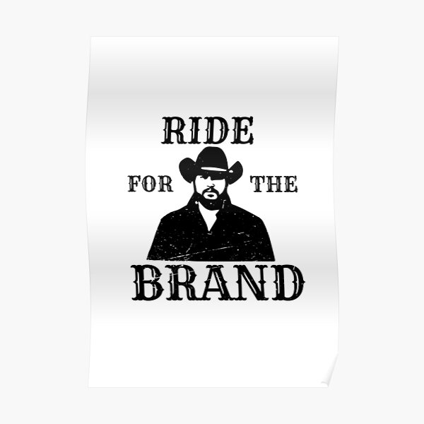 Yellowstone Tv Series Rip Wheeler Posters | Redbubble