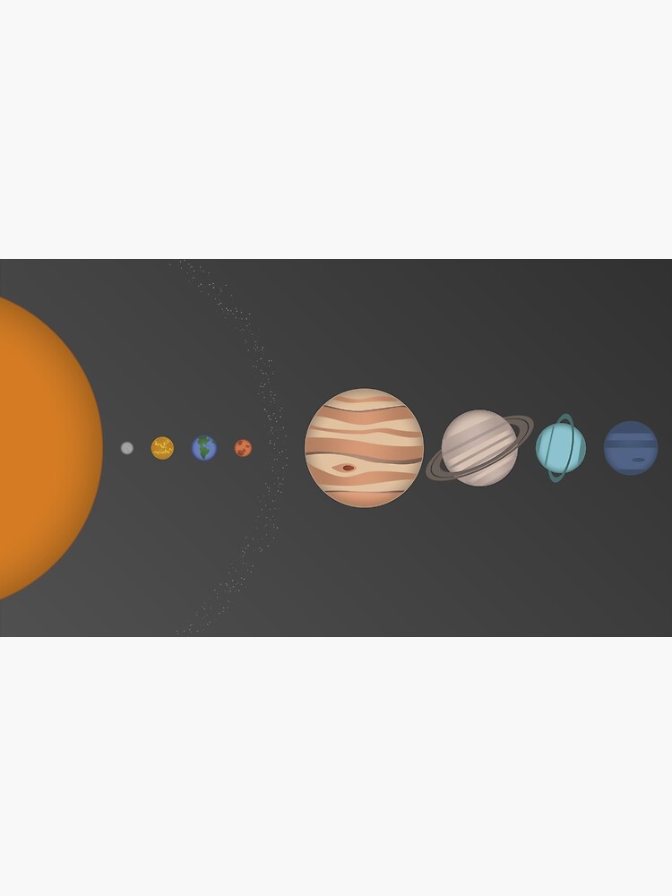Our Solar System Premium Matte Vertical Poster sold by Camila Nunes ...