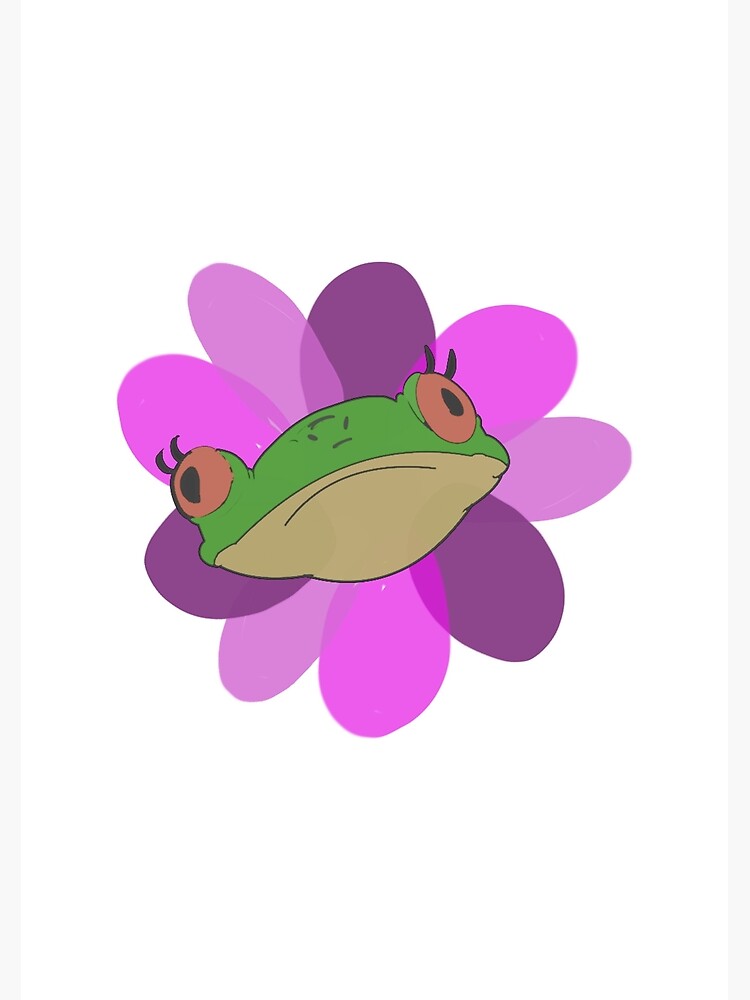 "Froggity Frog, Frog?" Poster for Sale by memeunity | Redbubble