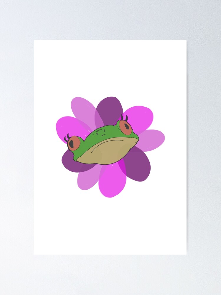 "Froggity Frog, Frog?" Poster for Sale by memeunity | Redbubble