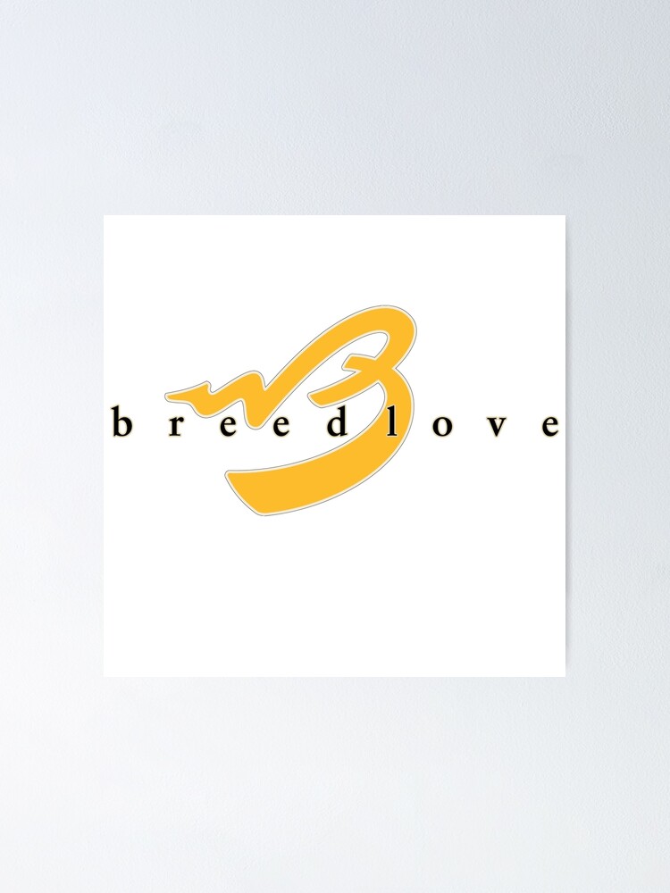 "Breedlove Guitars Logo" Poster for Sale by Flove1977Shop | Redbubble
