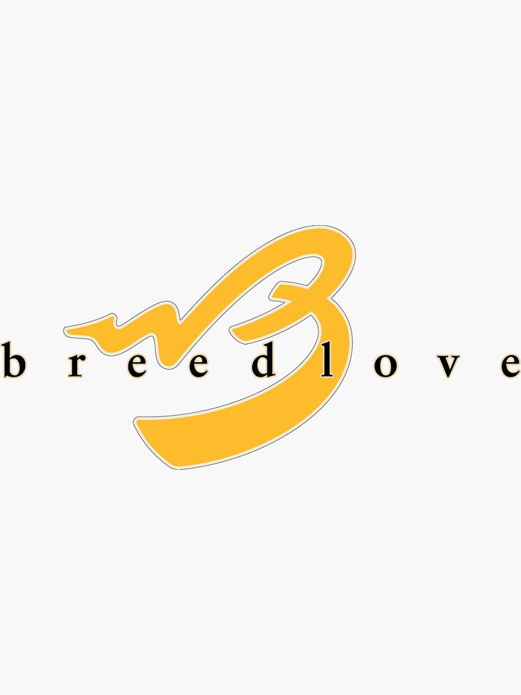 "Breedlove Guitars Logo" Sticker for Sale by Flove1977Shop | Redbubble