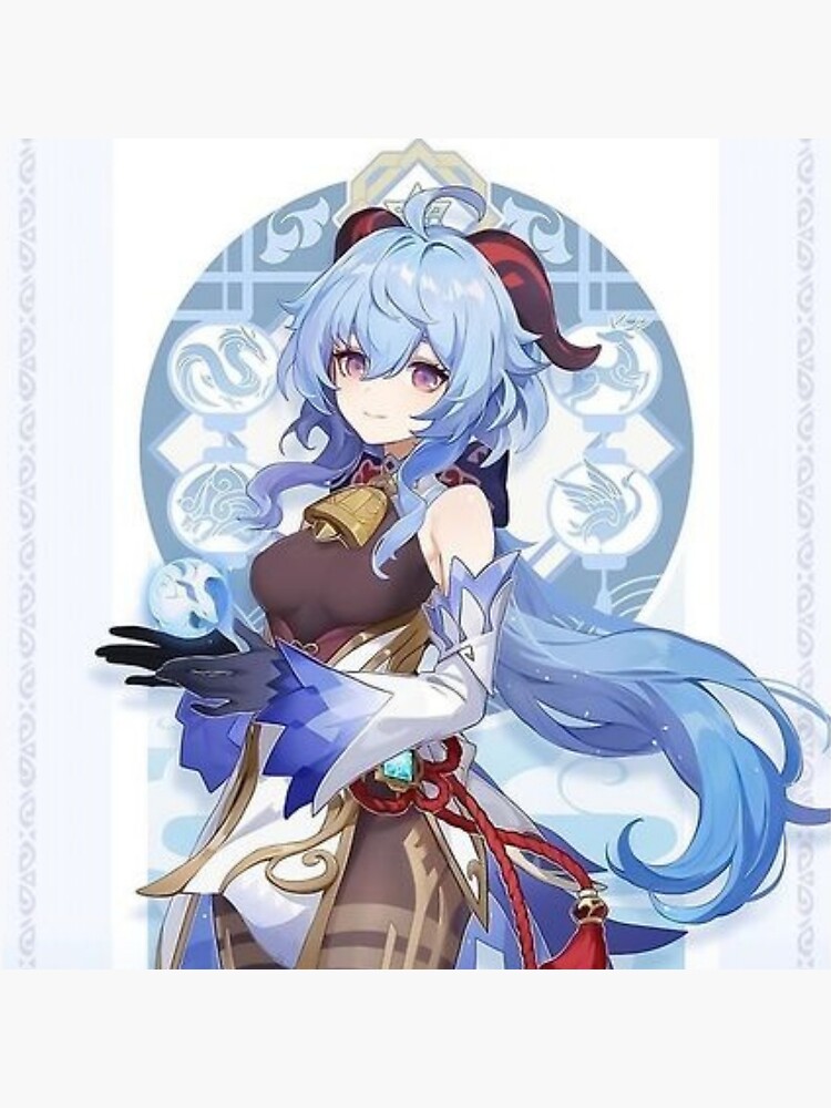 "Ganyu Genshin Impact" Throw Pillow for Sale by Modud | Redbubble