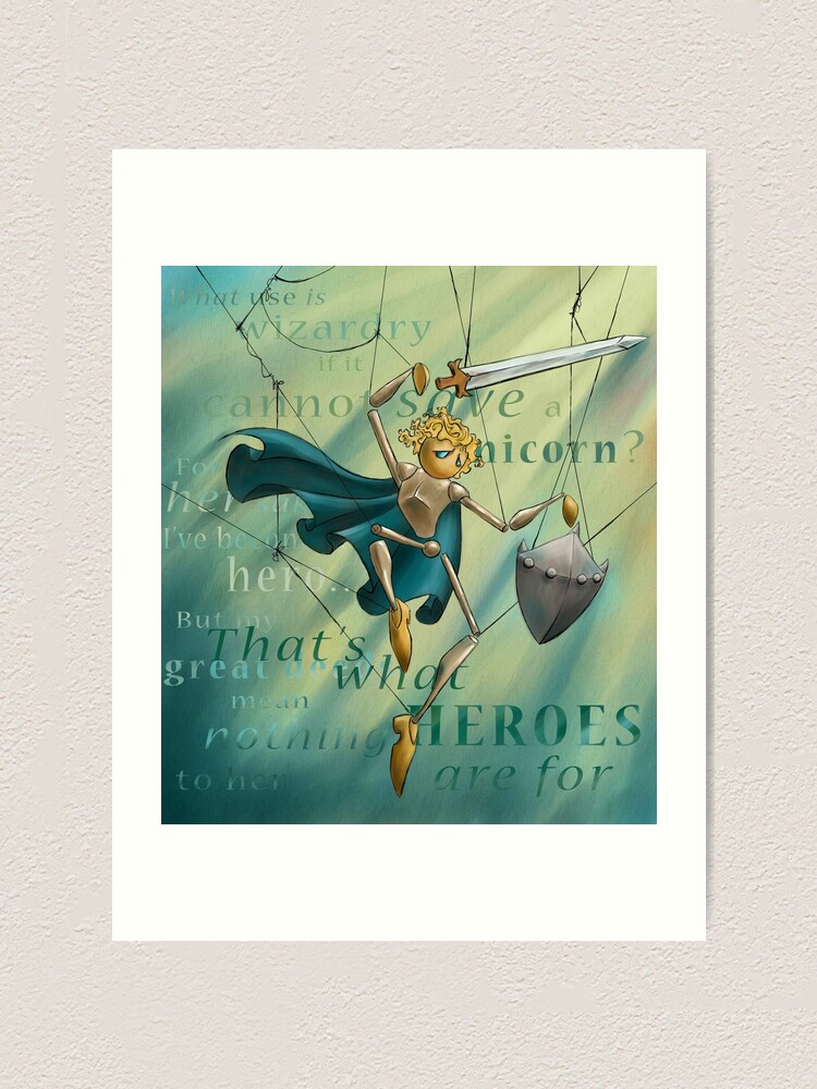 "Prince Lir of The Last Unicorn" Art Print for Sale by SuspendedDreams ...