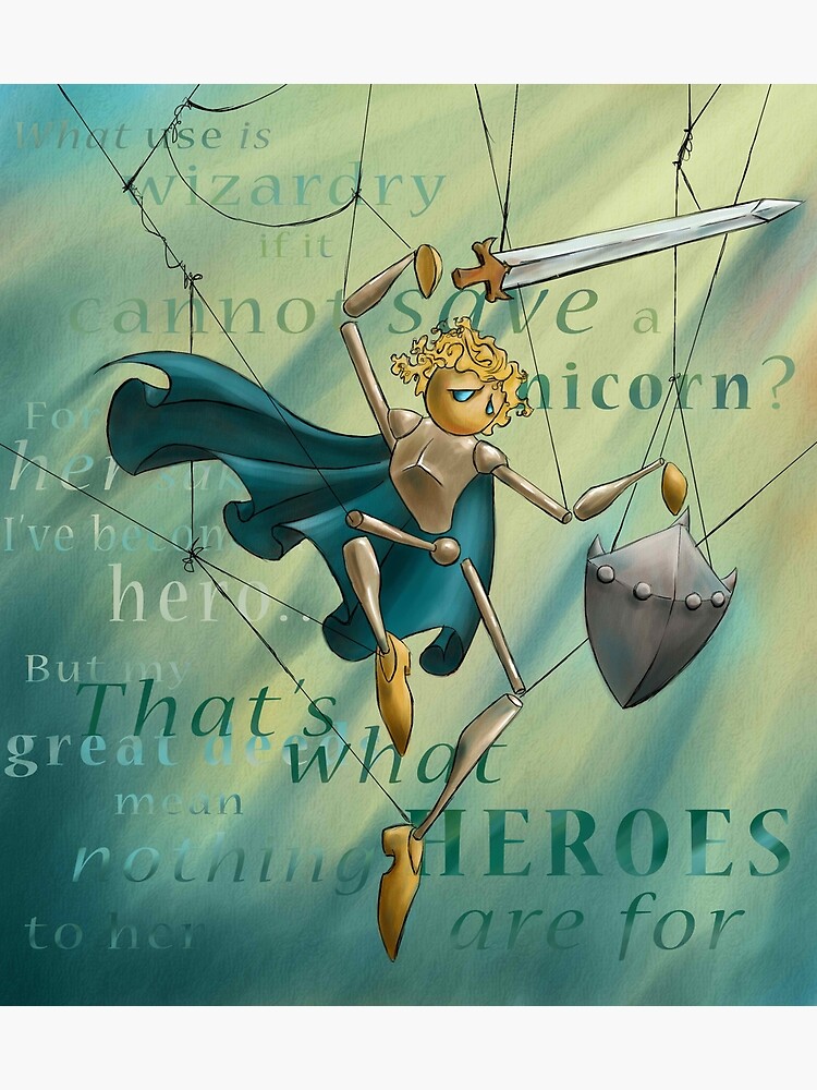 "Prince Lir of The Last Unicorn" Art Print by SuspendedDreams | Redbubble