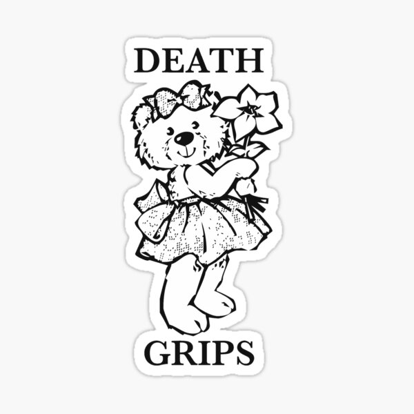 "Death Grips Sweet Retro Teddy " Sticker for Sale by tulipsforteeth ...