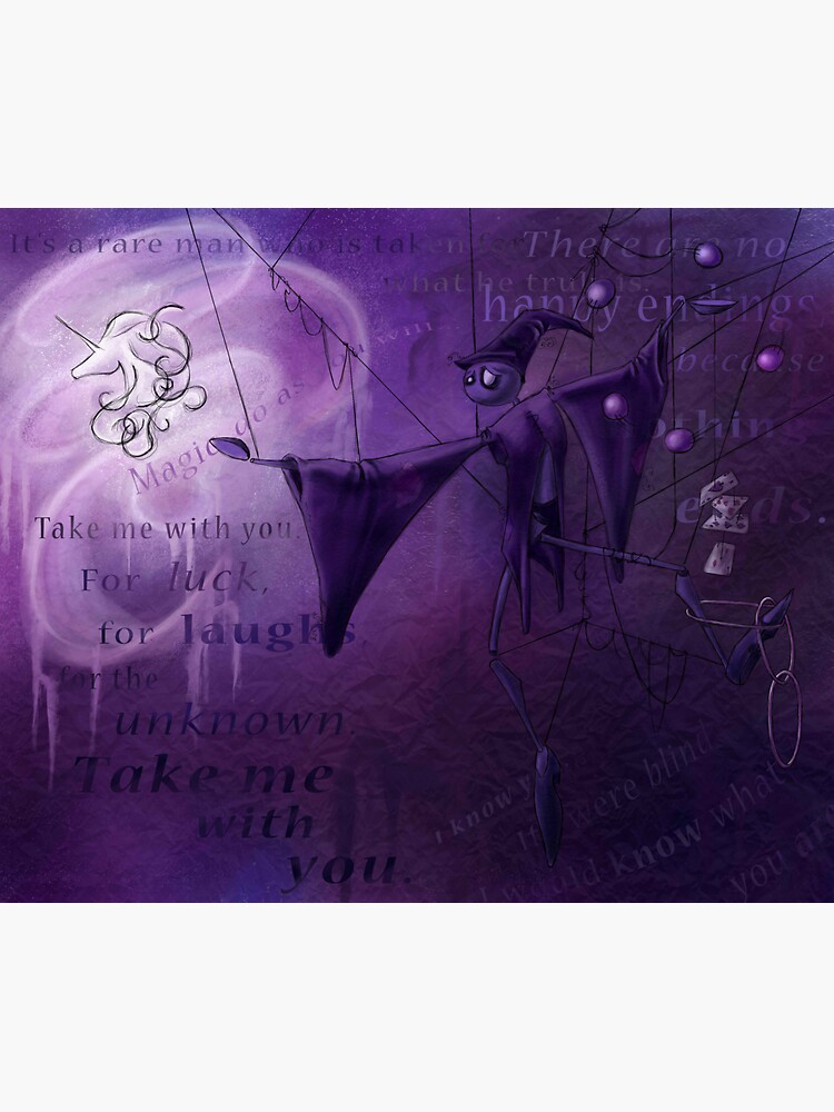 "Schmendrick the Magician of The Last Unicorn" Sticker for Sale by ...