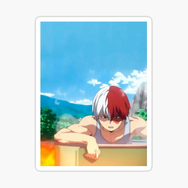 "Shoto (MHA) 2021 New !!" Sticker for Sale by Nefory | Redbubble