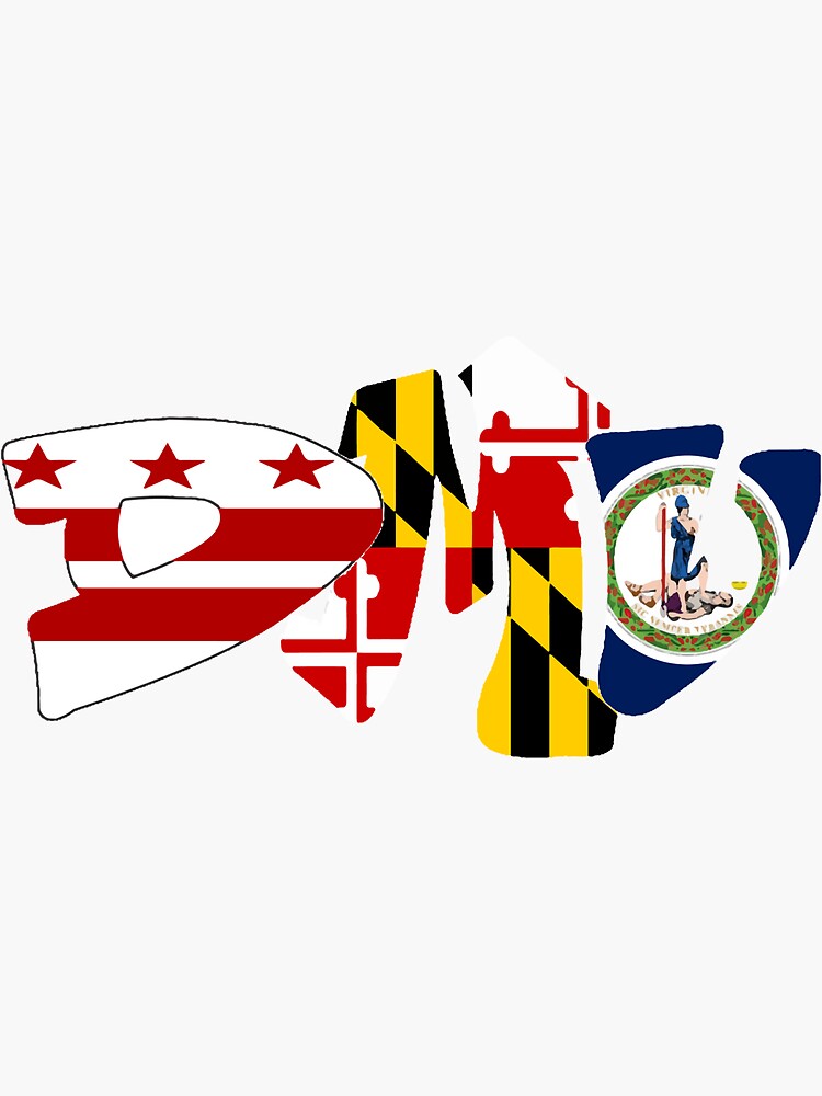 "DMV" Sticker for Sale by Buffy60 | Redbubble