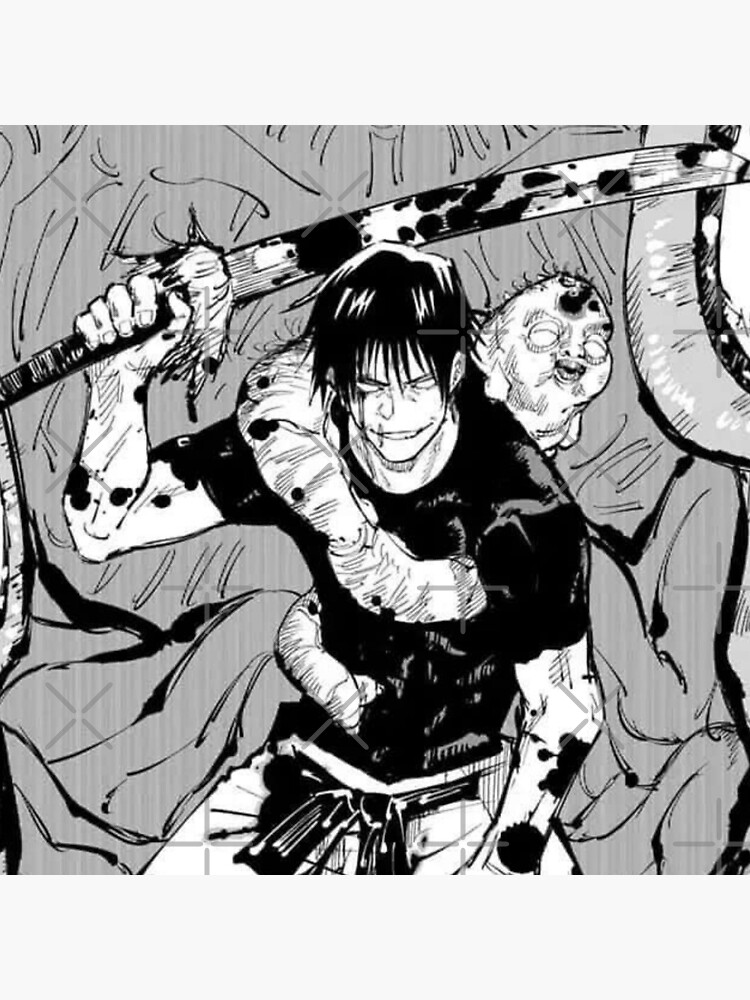 "Toji Fushiguro Manga Panel" Pin by narcocynic | Redbubble