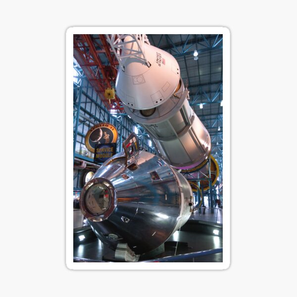 "Apollo Command Module Saturn V Rocket" Sticker for Sale by dlamb ...