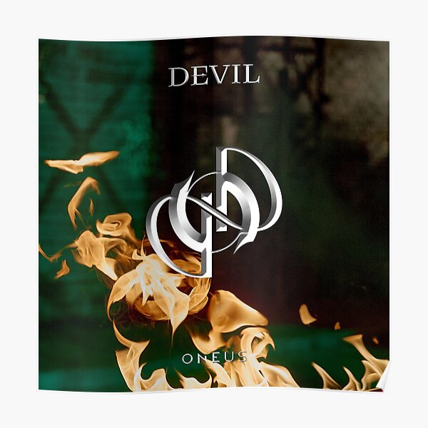 "ONEUS - DEVIL" Poster by peachy-bubbles | Redbubble