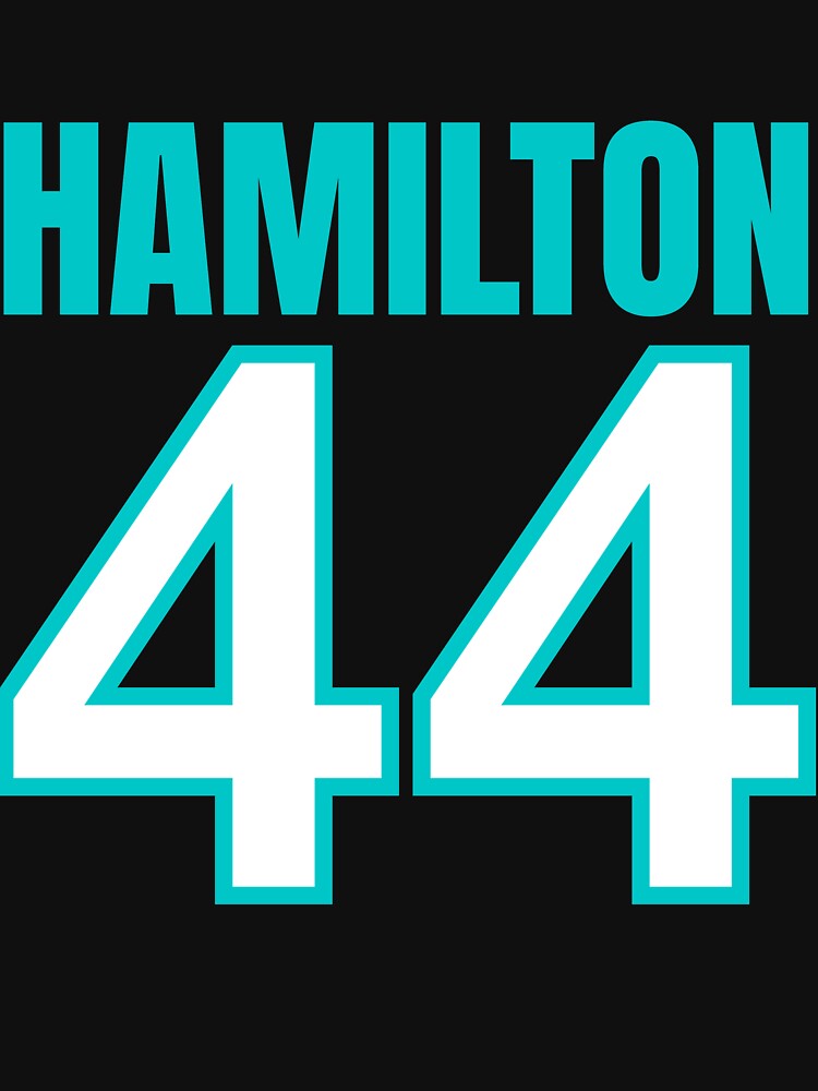 "44 Hamilton" T-shirt for Sale by reval-store | Redbubble | lewis ...