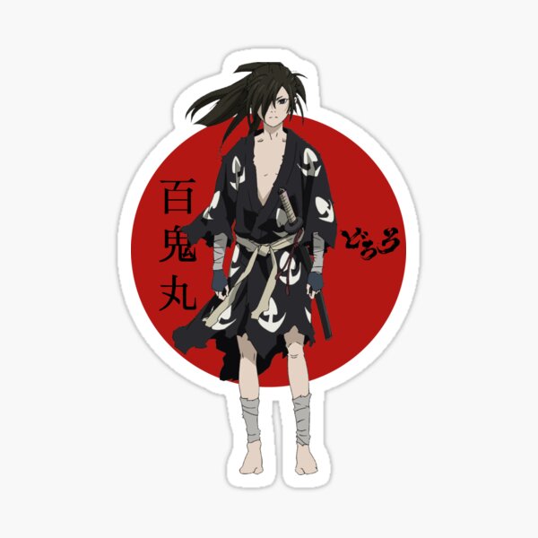 " Dororo - Hyakkimaru" Sticker by Animeheros | Redbubble
