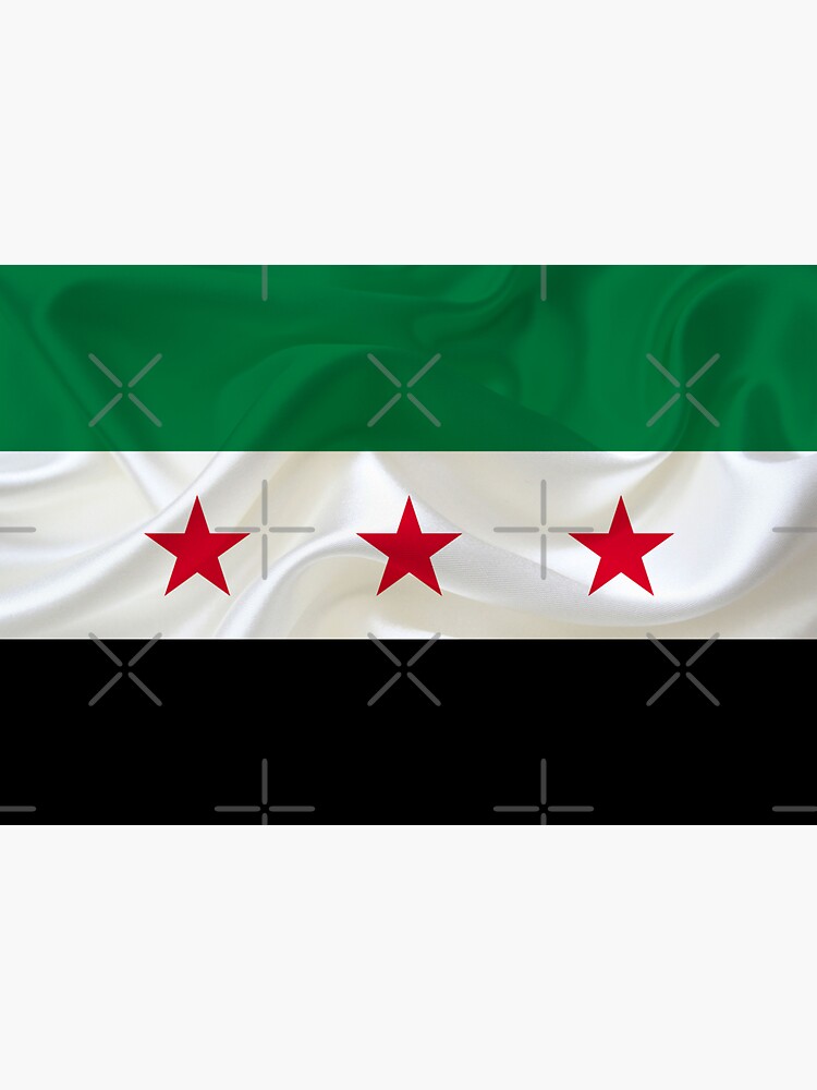 "Syria Independence Flag" Sticker for Sale by Mo5tar | Redbubble